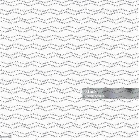 Repeating Ornament Dotted Wavy Lines Horizontal Stock Illustration Download Image Now 2015