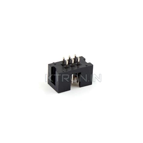 Buy 6 Pin Box Header Straight Male 3 X 2 Pin Ktron India