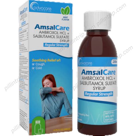 Ambroxolsalbutamol Uses Side Effects Interactions Dosage Pillintrip