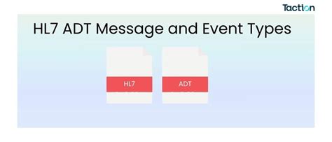 Hl7 Adt Message And Event Types