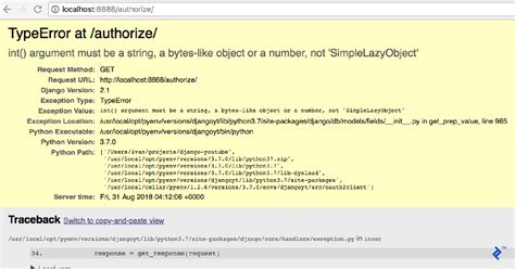 Typeerror Must Be Str Not List