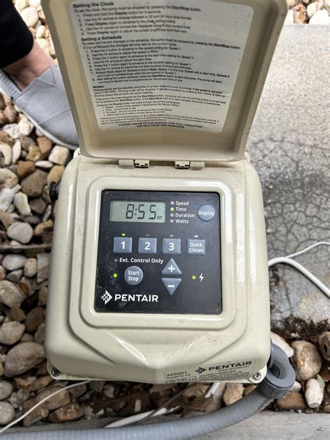 Unresponsive Pentair Display Panel Rpools