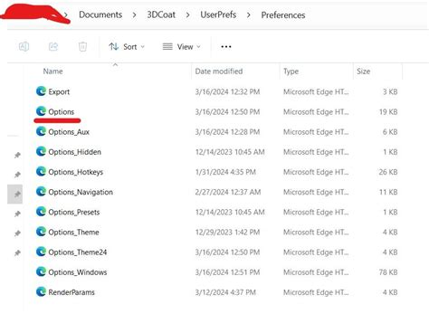 Edit Menu 3dcoat Documentation