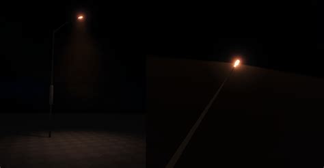 volumetric light beam instances for realistic environments engine