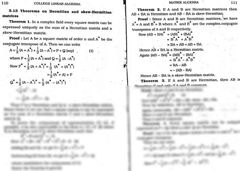 SOLUTION Mat Linear Algebra Theory Of Matrices Hand Written Notes Studypool