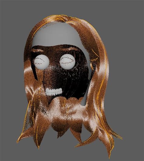 xgen hair goes through mesh r maya