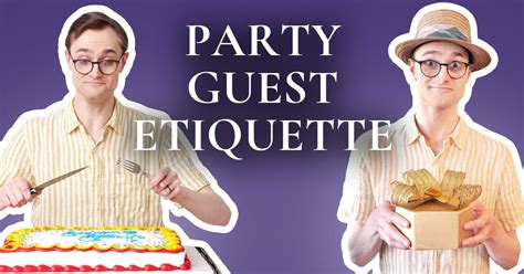 Party Guest Etiquette Dos And Donts For Dinners And More Gentlemans