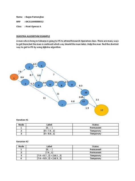 Dijkstra Algorithm Pdf Discrete Mathematics Mathematical Relations