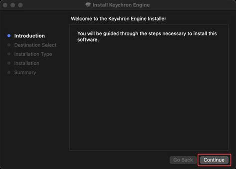 How To Install The Keychron Engine Software On Macos Keychron Canada