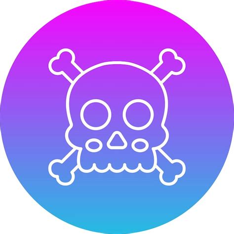 Premium Vector Cute Skull Icon