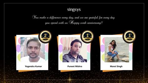 Singsys Pte Ltd On Linkedin Workanniversary Happymoment Harwork