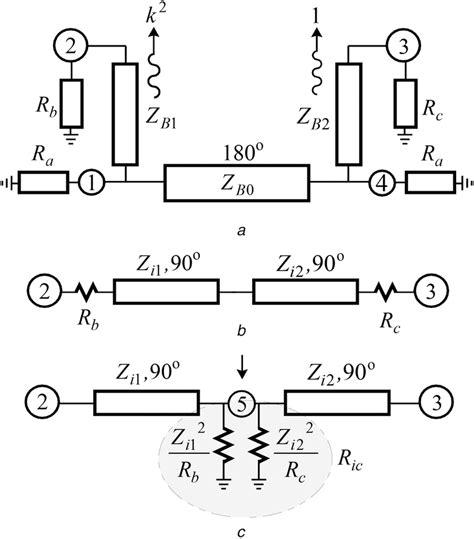 Pcircuitand IC in terms of ports ② and ③ a Pcircuit b IC c T Download Scientific Diagram