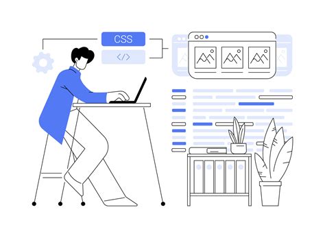 Css Code Abstract Concept Illustration 47231236 Vector Art At Vecteezy