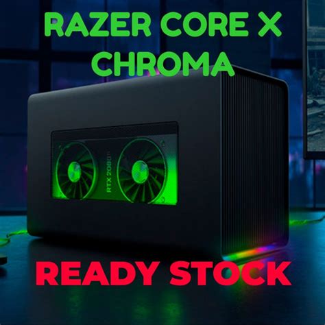 Jual Razer Core X Chroma Thunderbolt 3 Gpu External Egpu Thunderbolt 4 Jakarta Pusat Solid