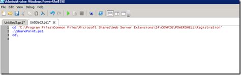 Setting Up Powershell Ise In Sharepoint Techbubbles