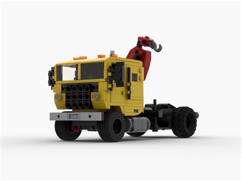 Lego Moc Cabover Truck Iii By Owstin Rebrickable Build With Lego