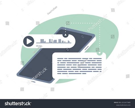 Convert Speech Text Concept Transcribe Audio Stock Vector Royalty Free 2231477985 Shutterstock