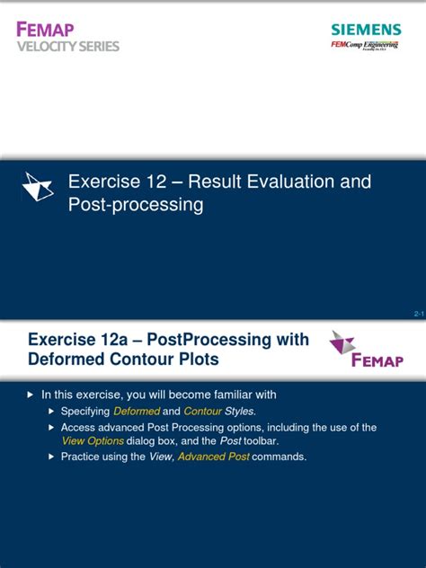 Femap Postprocessing Pdf Contour Line Animation