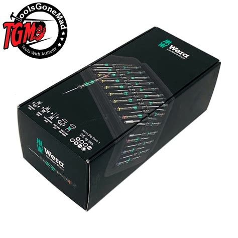 Wera Kraftform Micro 25pc Mini Precision Electronic Screwdriver Set