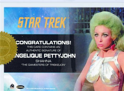 Angelique Pettyjohn Sahna Star Trek Stos The Gamesters Of