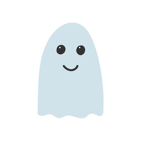 Premium Vector Cute Handdrawn Ghost