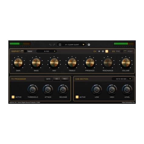 Artera Dsp Release Gigfast Lite A Free Download The Beat Community