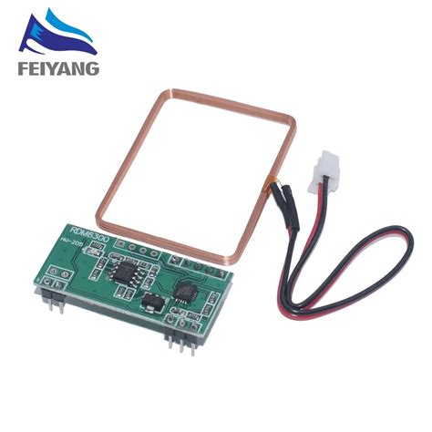 1 set 125khz rfid reader module rdm6300 uart output access control system in integrated circuits