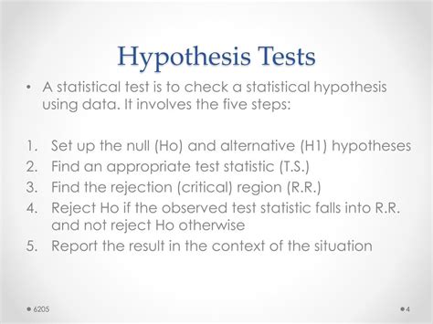 PPT Statistical Hypothesis Tests PowerPoint Presentation Free Download ID 2770062