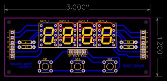Display 4 Digitos EasyEDA Open Source Hardware Lab