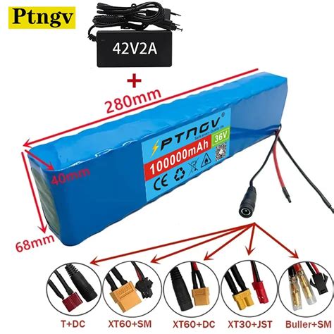 18650 10s3p 36v 100ah 1000w Bms