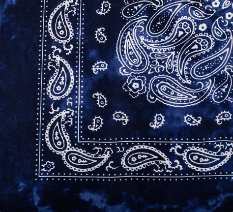 Blue Bandana Background