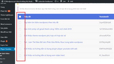 Check Tất Cả Checkbox Bằng Javascript Fcwordpress