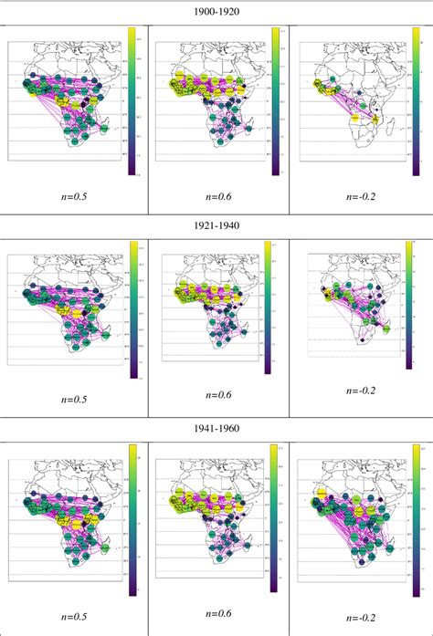Networks Connecting Nodes With Cross Correlation Coefficients Greater Download Scientific