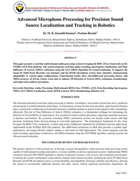 Pdf Advanced Microphone Processing For Precision Sound Source Localization And Tracking In