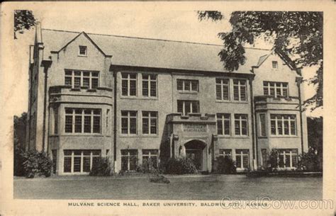 Mulvane Science Hall Baker University Baldwin City Ks