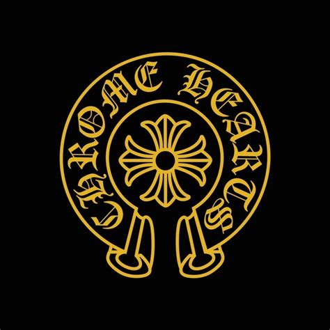 Chrome Heart Logo New Chrome Hearts Black Allover Plus Print Horseshoe
