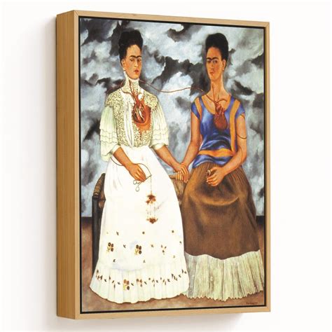 Wall Decor The Two Fridas By Frida Kahlo 1939 Custom Size And Frame