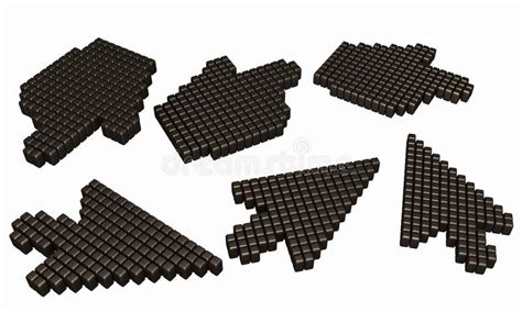 Set Of Link Selection Computer Mouse Cursor Stock Illustration Illustration Of Concept