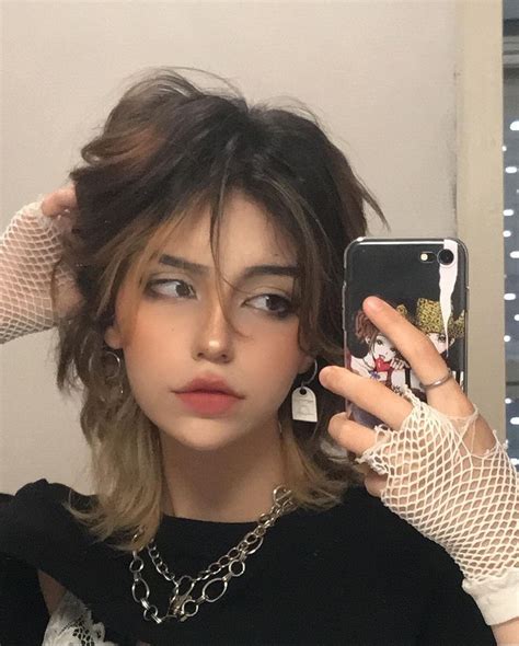 Egirl Selfie By Yuprntae Hair Styles Grunge Hair Short Grunge Hair