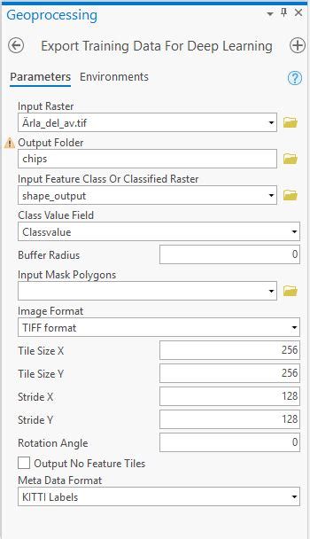 Export Training Data For Deep Learning Esri Community