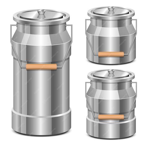 Premium Vector Milk Container Design Illustration Isolated On White
