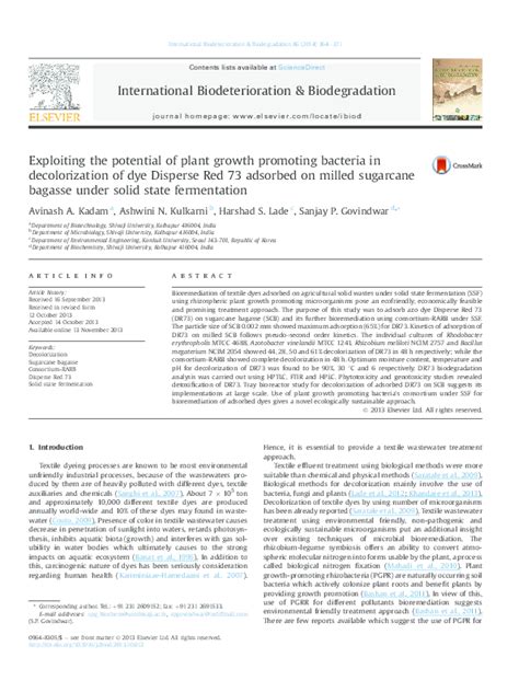 Pdf Exploiting The Potential Of Plant Growth Promoting Bacteria In