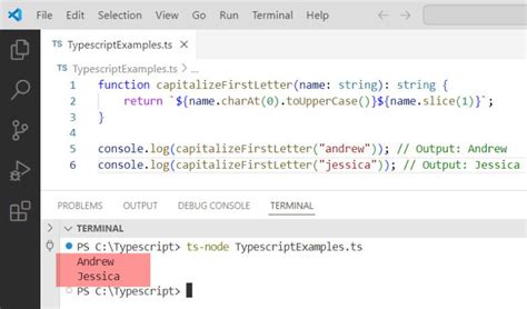 How To Capitalize The First Letter In Typescript