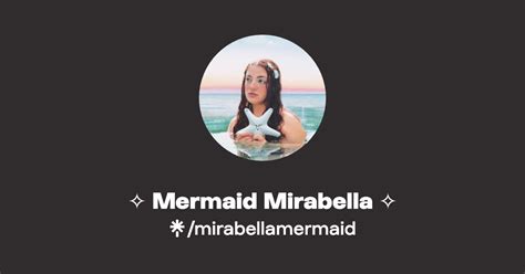 Mermaid Mirabella Instagram Tiktok Linktree
