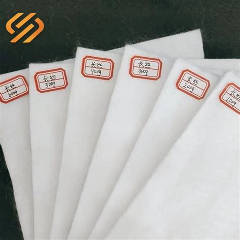 Non Woven Geotextile Drainage And Separation Fabric Ground