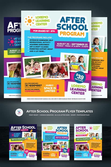 After Babe Program Flyer Template