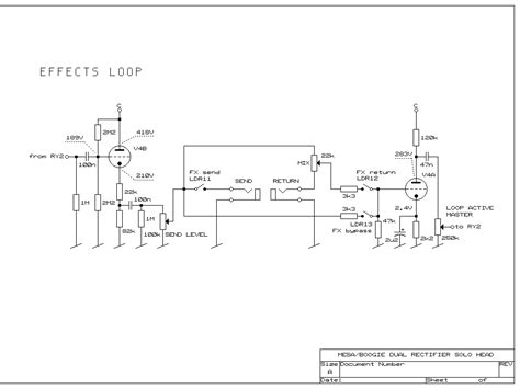 mesa rectifier fx loop switching jack issue the gear page