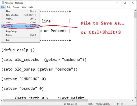 Autolisp Th Make A Lisp File