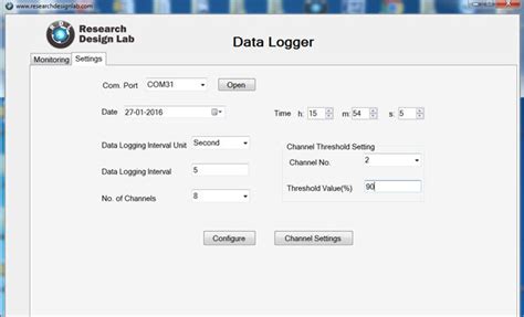 8 Channel Analog Data Logger