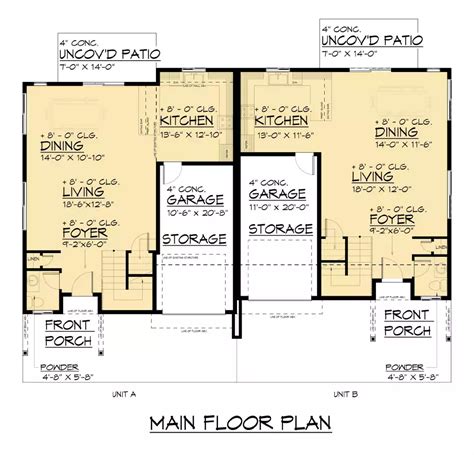 3 Bedroom Duplex Plans